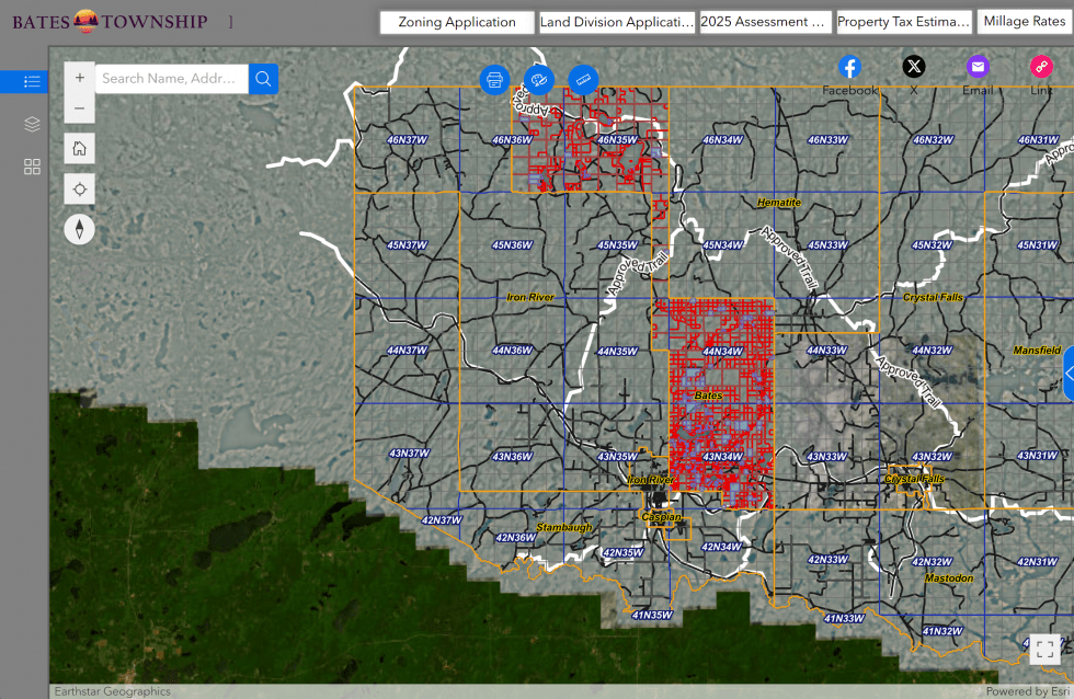 GIS Mapping - Bates Township